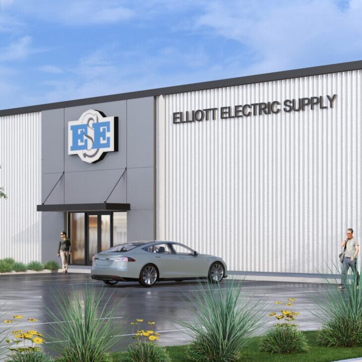 Elliot Electric Warehouse Bryan - Element Architects : Element Architects